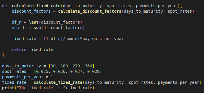Coding towards CFA (4) – Interest Rate Swap Pricing and Valuation ...