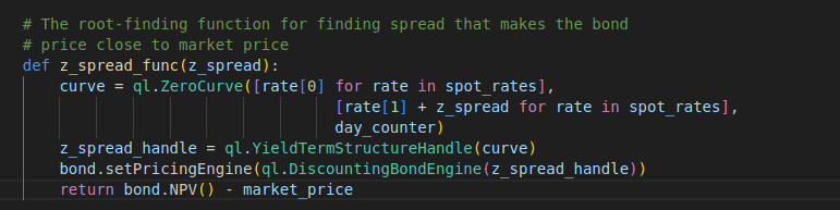 Coding towards CFA (21) – Calculate Z-Spread with QuantLib – Data ...