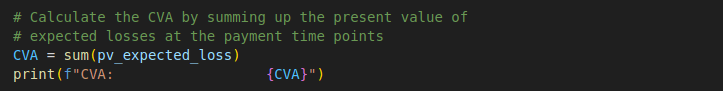 Coding towards CFA (30) – Calculating CVA (Credit Valuation Adjustment ...